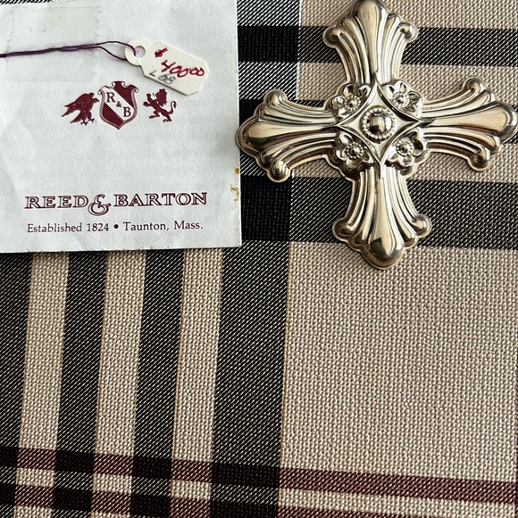Reed & Barton | Jewelry | Reed Barton Ss Vintage Cross | Poshmark